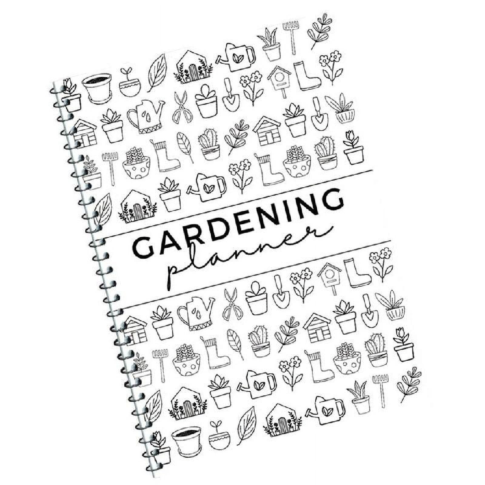 MOMOJIA Gardening Planner Comprehensive Vegetable Garden Book 12-Month ...
