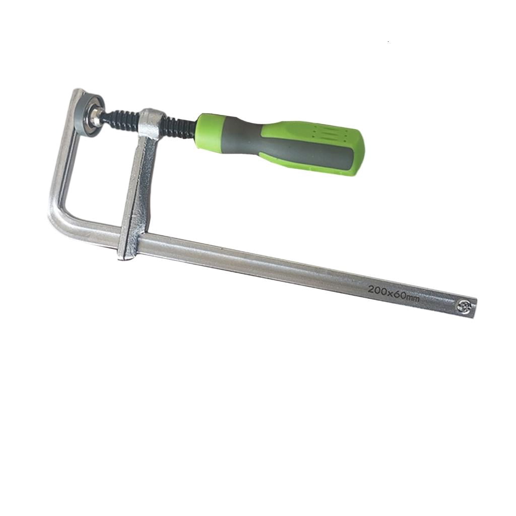 MOMOJIA Guide Rail Woodworking Clamps with Plastic Handle Screw Action ...