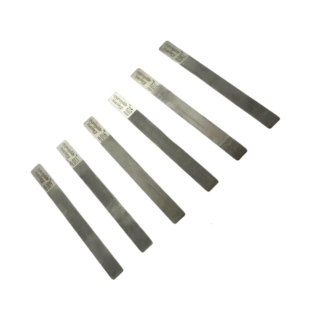 MOMOJIA Guitar And Basses Nut File Set Stainless Steel Maintenance ...