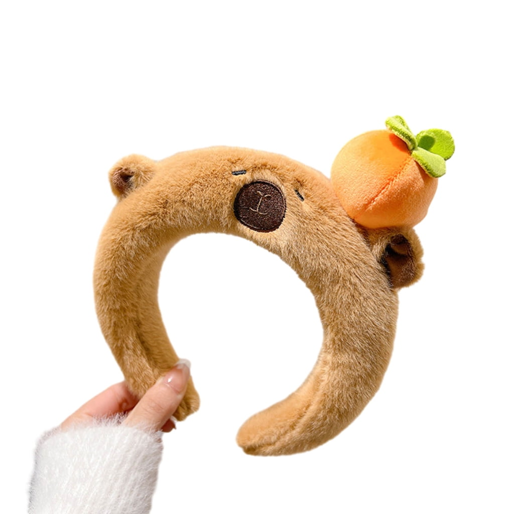 MOMOJIA Hair Hoop Hair Accessories Capybara Headwear Cartoon Style ...