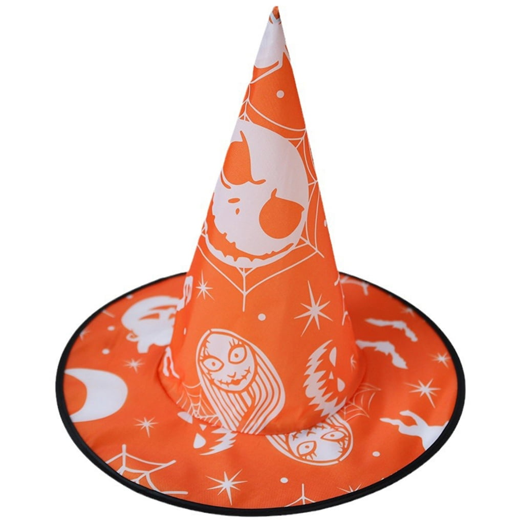 MOMOJIA Halloween Party Unique Witch Hats Sku11 Veil Tulle Pointed Hat ...