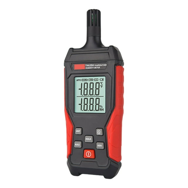 MOMOJIA Handheld Temperature and Humidity Detector Monitors Hygrometer ...