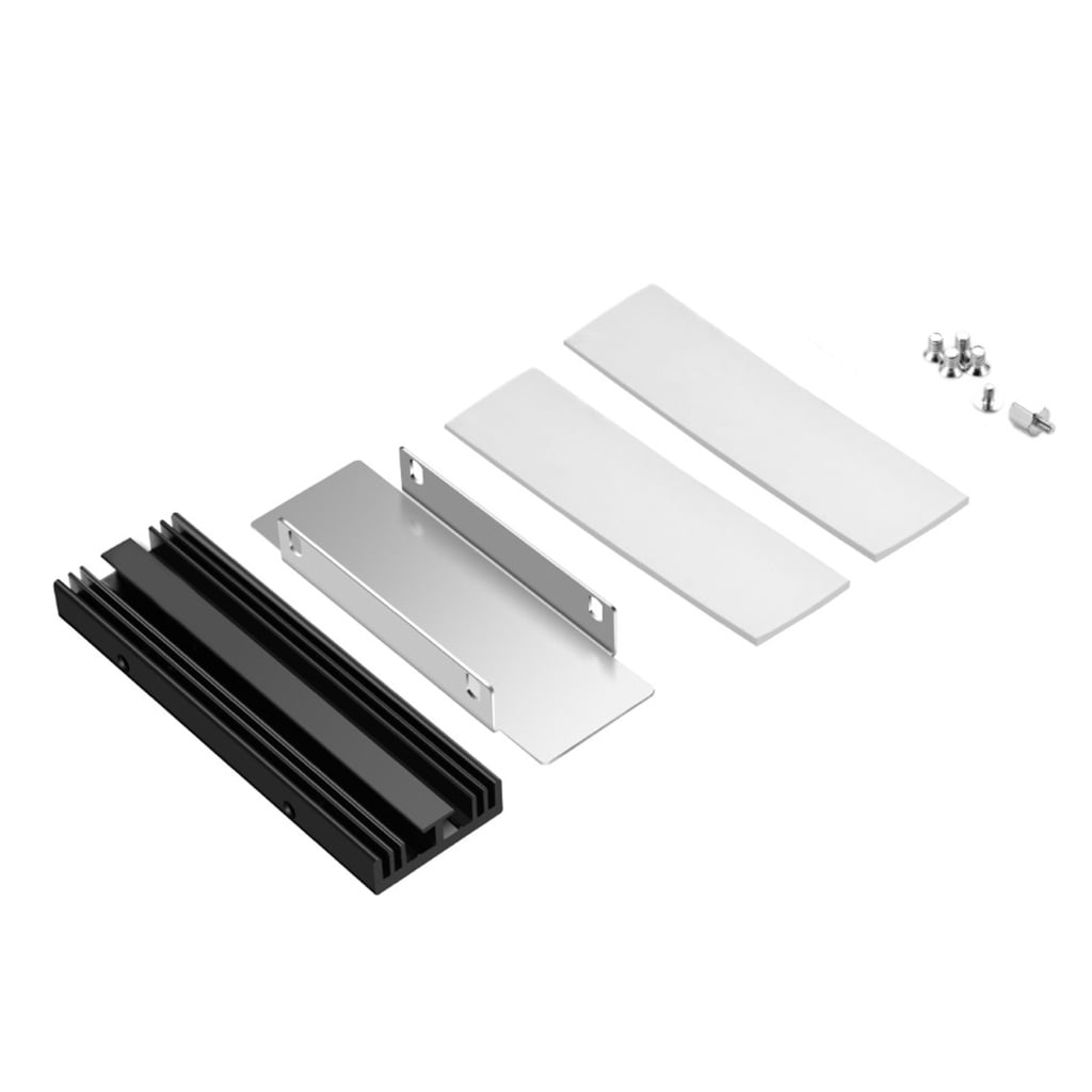 MOMOJIA Hard Drive Heatsink Thermal Pad Heatsink Aluminium Cooling with ...