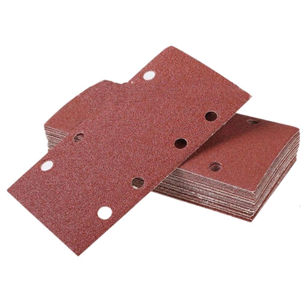 MOMOJIA Heavy Duty 185x93mm Sanding Sheets Electrostatic Flocking for ...
