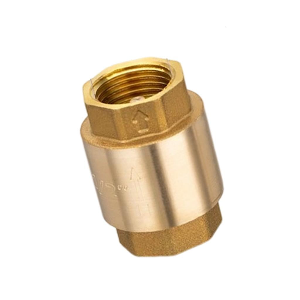 MOMOJIA Heavy Duty 6 Inch Vertical Check Valves Brass Build for High ...