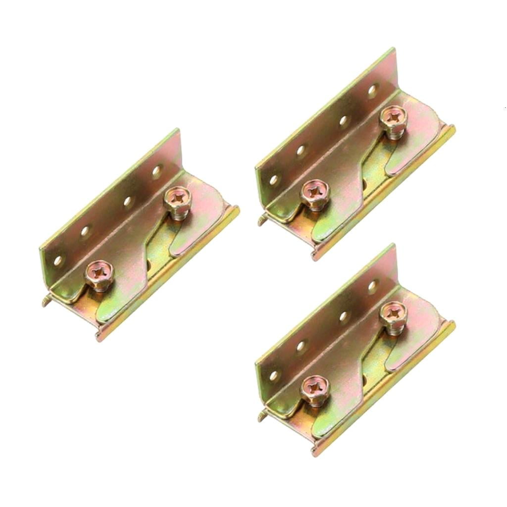 MOMOJIA Heavy Duty Adjustable Bed Frame Support Reinforcement Bracket ...