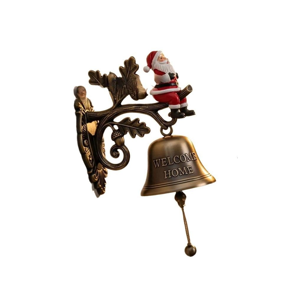 MOMOJIA Holiday Entry Decoration Metal Door Bells Welcoming for ...