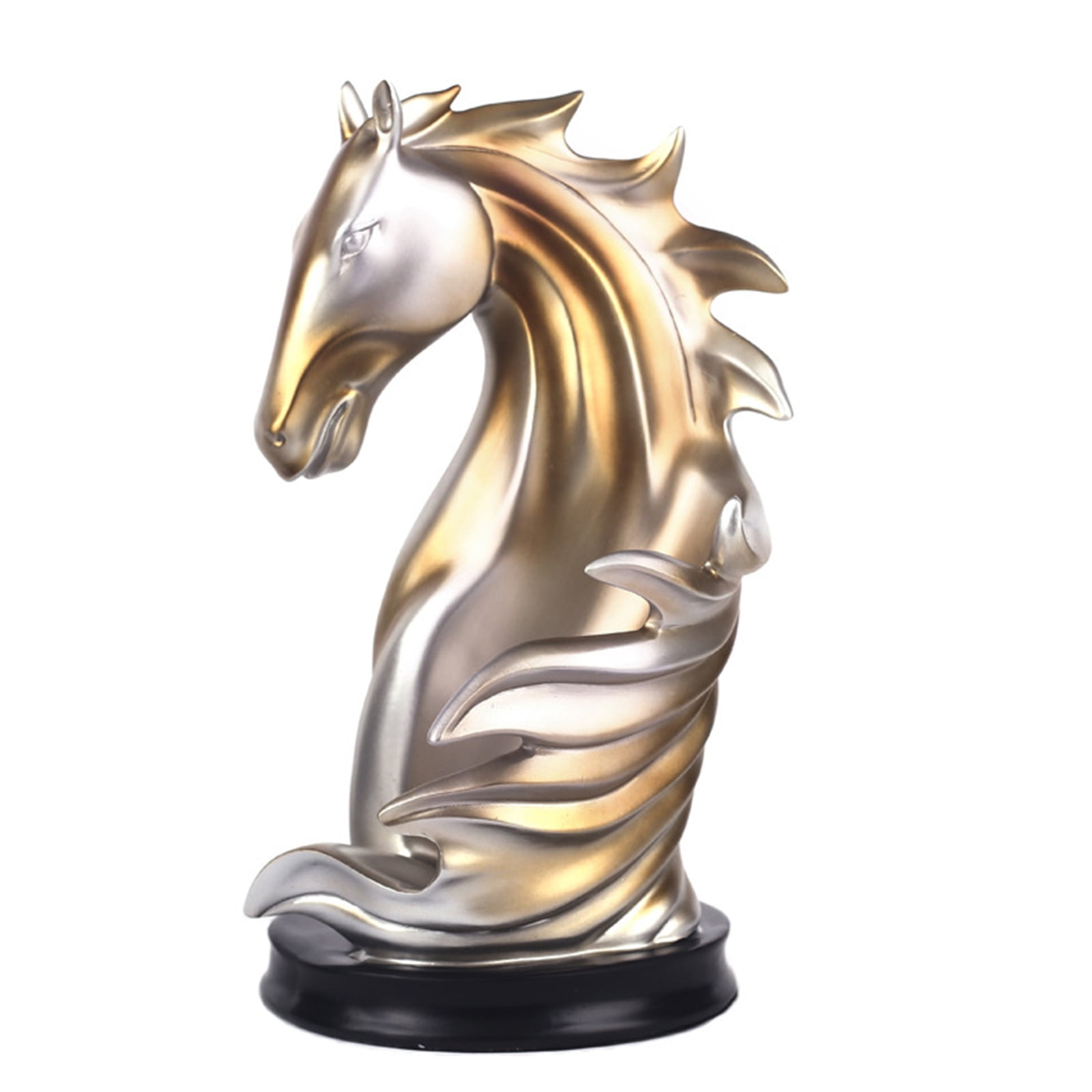 MOMOJIA Horse Shape Wine Rack Resin Statue Wine Bottle Holder Display ...