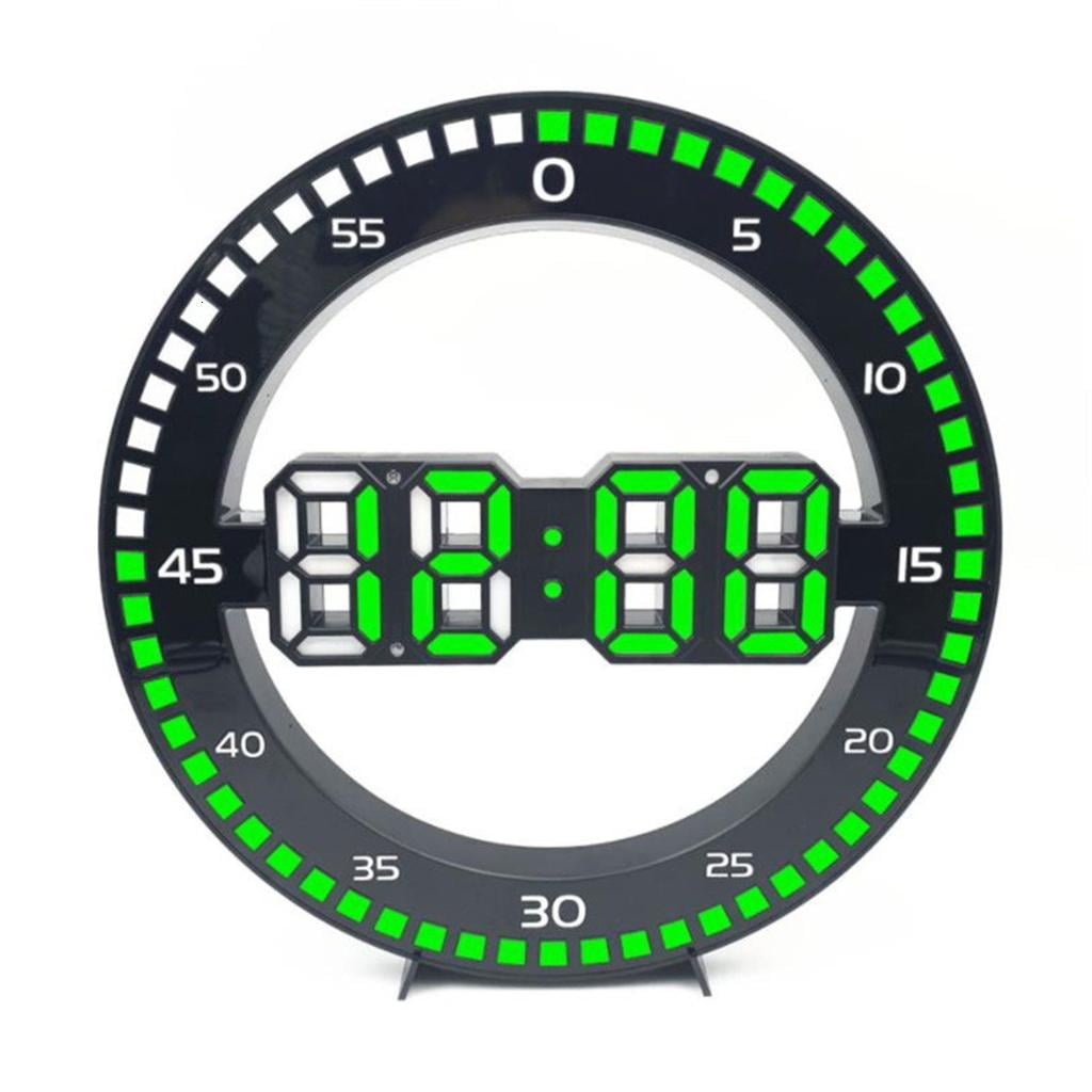 MOMOJIA Innovative Second Counter Digital Wall Clock With Large Screen ...