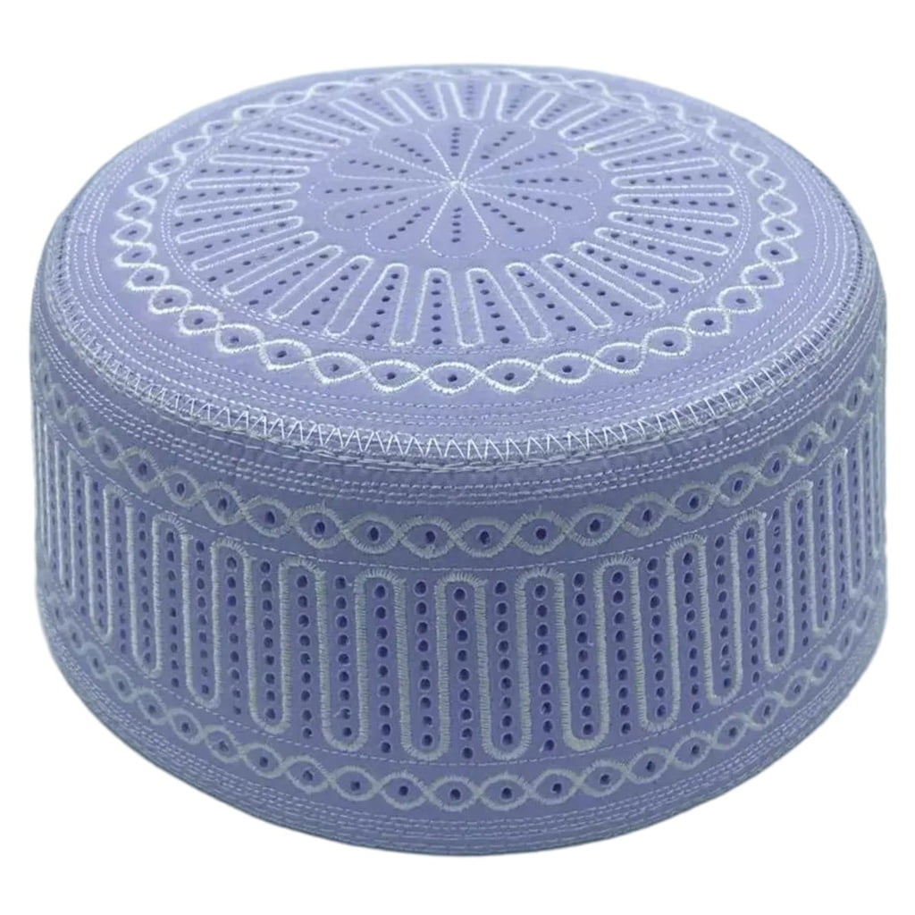 MOMOJIA Islams Prayer Hat Men Embroidery Islamic Hat Arabian Turban ...