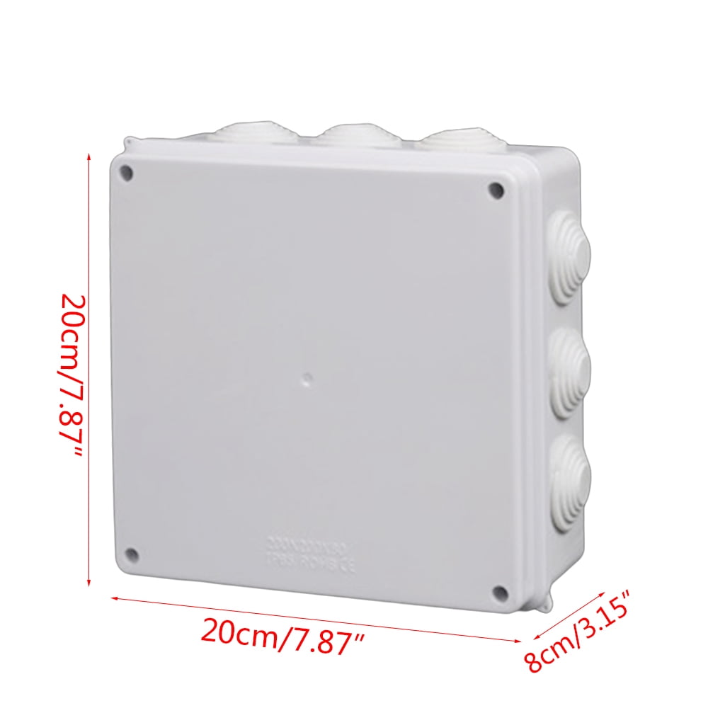MOMOJIA Junction Box Plastic Electronic Project for Case DIY Electronic ...