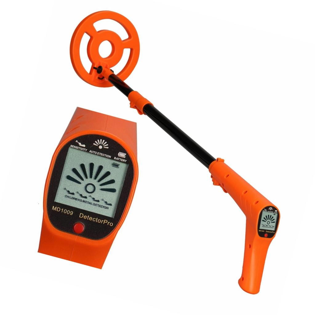 MOMOJIA Kids Outdoors Exploration Tool Adjustable Metal Detectors LCD ...