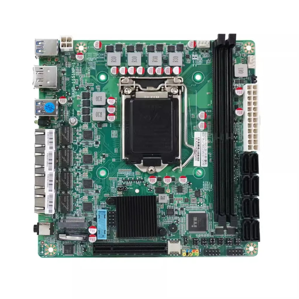 MOMOJIA LGA1151 C236 Chipset NAS Motherboard LGA1151 with Integrated ...