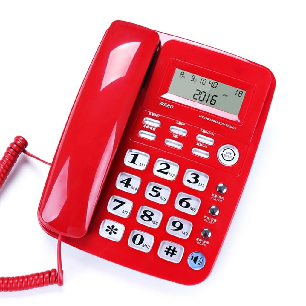MOMOJIA Landline Telephone Featuring Large Button Design And Clear Call ...