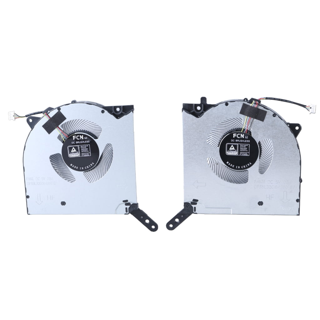 MOMOJIA Laptops CPU GPU Cooling Fan for 5Pro-16ACH6H DC5V 4Pin Coolers ...