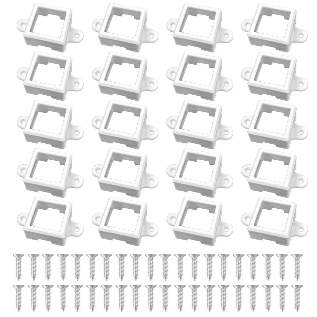 MOMOJIA Light Fixture Holder LED Light Mounting Clip with Screws ...
