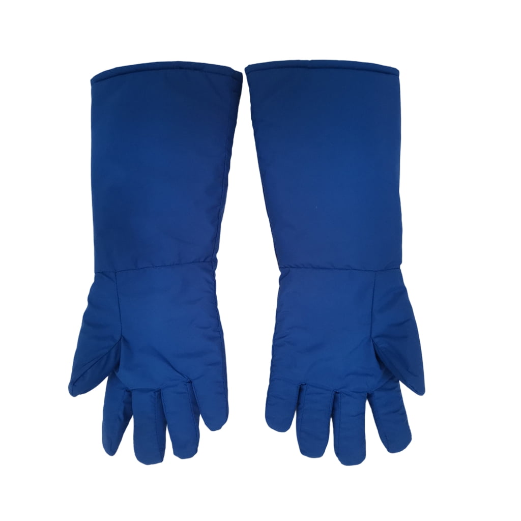 MOMOJIA Liquid Nitrogen Gloves 38cm Cold and Insulated Long Cryogenic ...