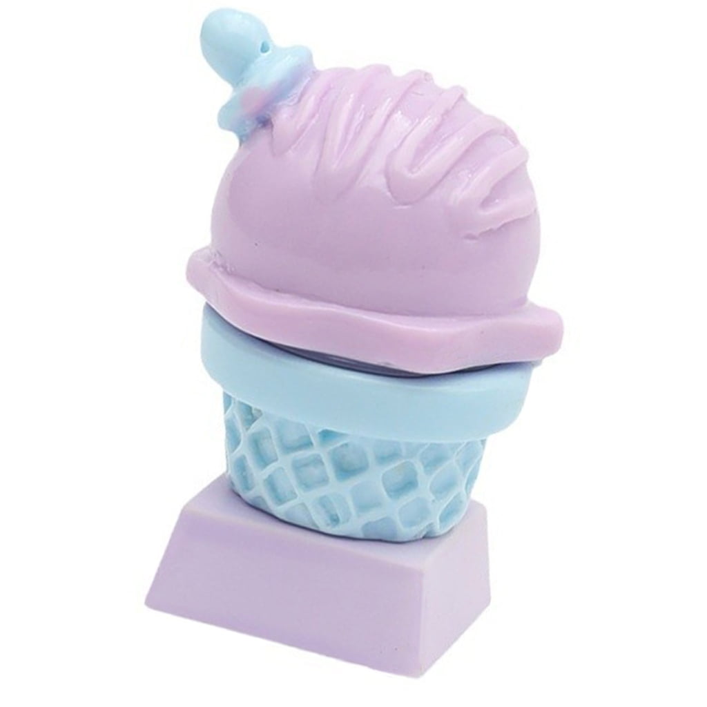 MOMOJIA Lovely Ice Cream Cone Keycap Easy Installation For Mechanical ...