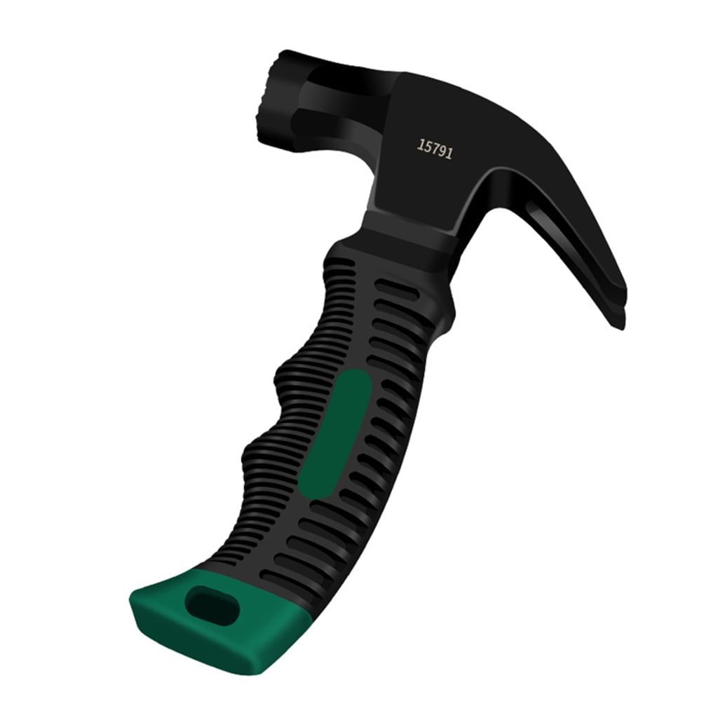 MOMOJIA Magnetic Small Hammer Stubby Hammer and Nails Tool AntiSlip for ...