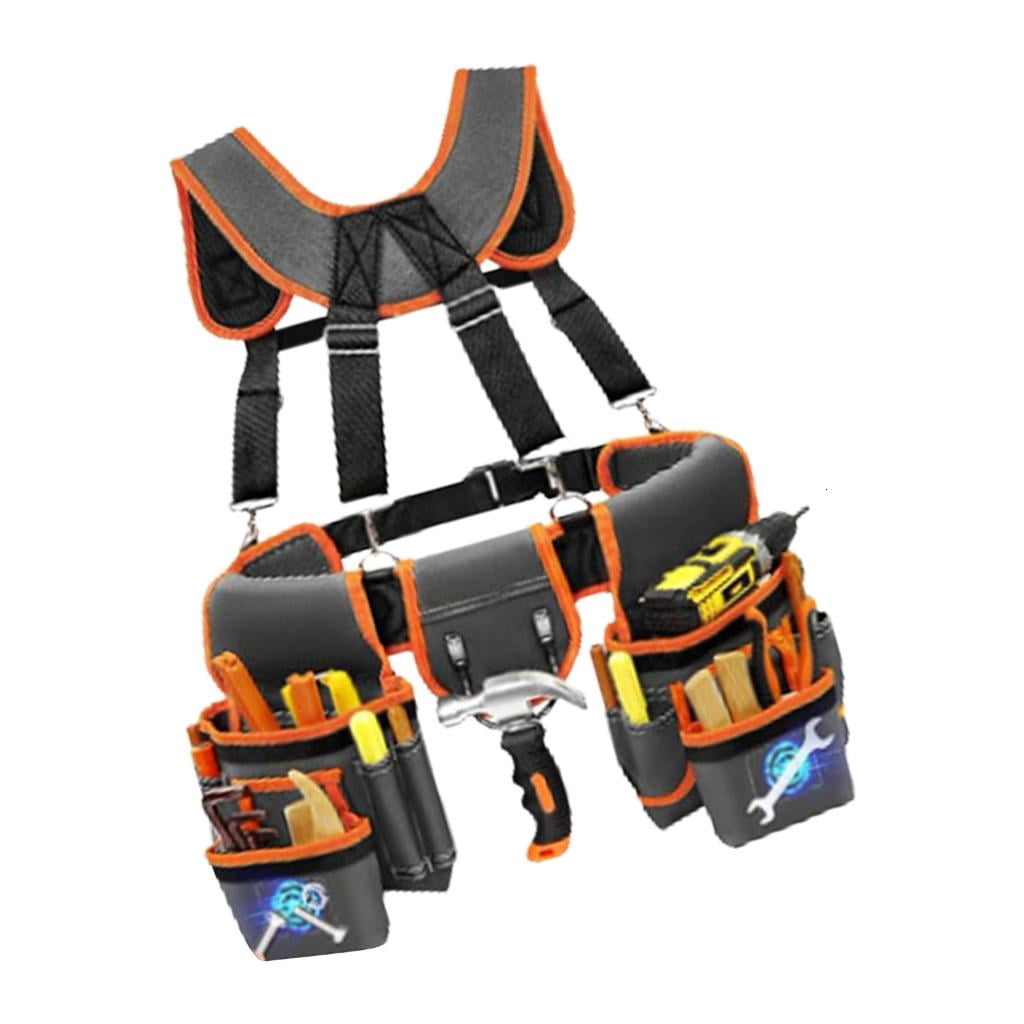 MOMOJIA Magnetic Tool Belt For Electricians And Carpenters With ...