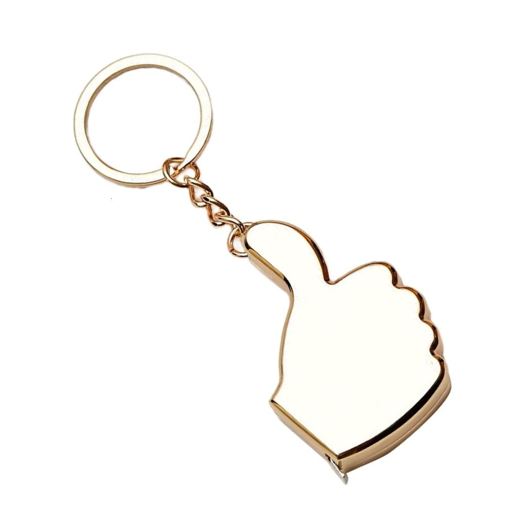 MOMOJIA Metal Case Small Steel Tape Measure Measuring Tape with Keyring ...