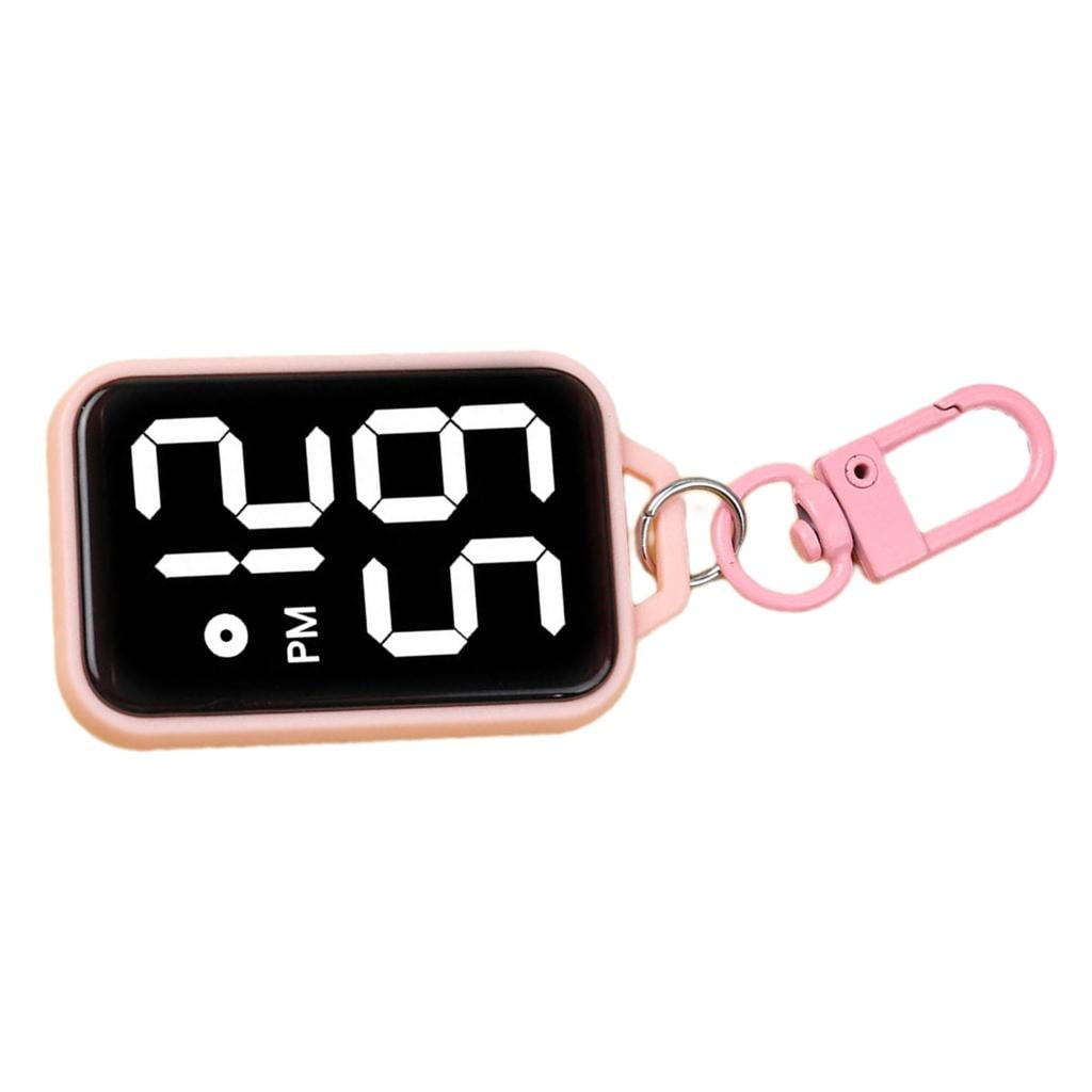 MOMOJIA Miniature Electronic Clock Keychain With Precisions Movements ...