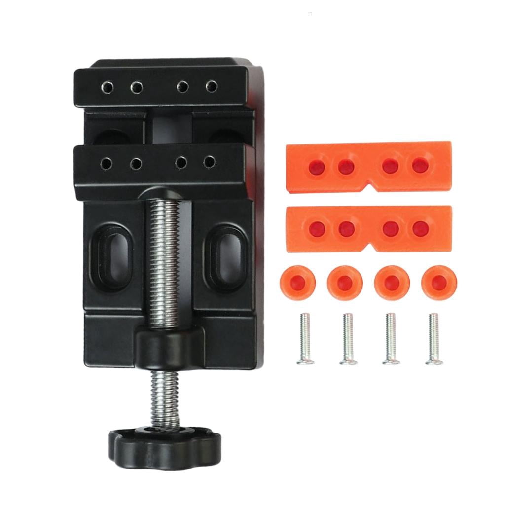 MOMOJIA Miniature Flat Table Jaw for Benches Clamp Mini Universal Drill ...