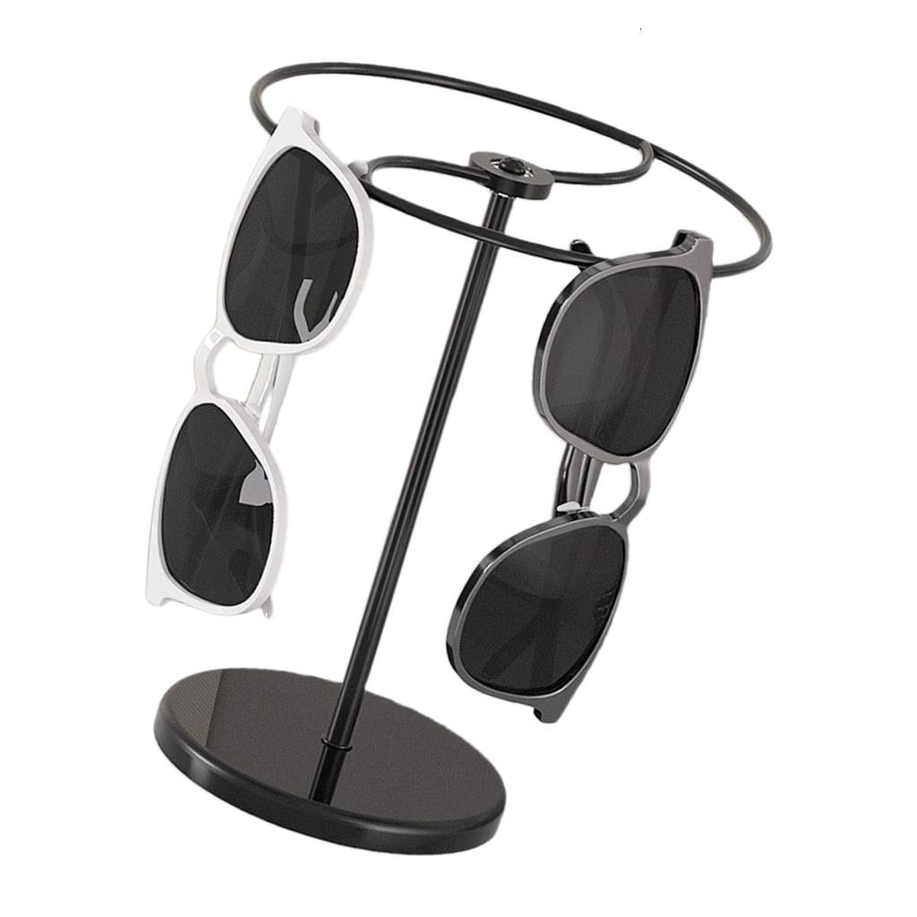 MOMOJIA Modern Sleek Sunglasses Showcase Rack with 360 Degree Design ...