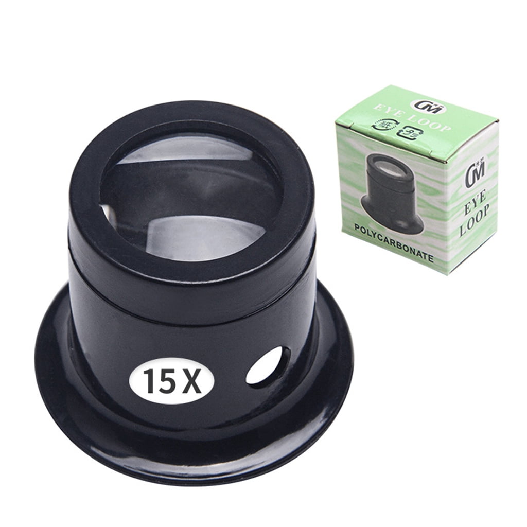 MOMOJIA Monocular Magnifier Magnifying Glass Portable 3X/5X/10X/15X/20X ...
