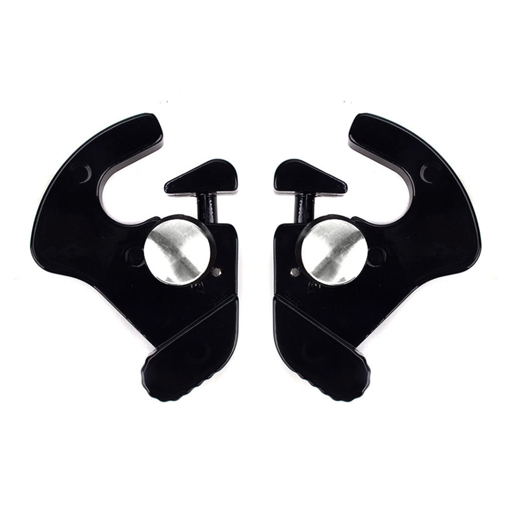 MOMOJIA Motorbike Luggage Rack 2Pcs Detachable Rotary Bar Lock Clip ...
