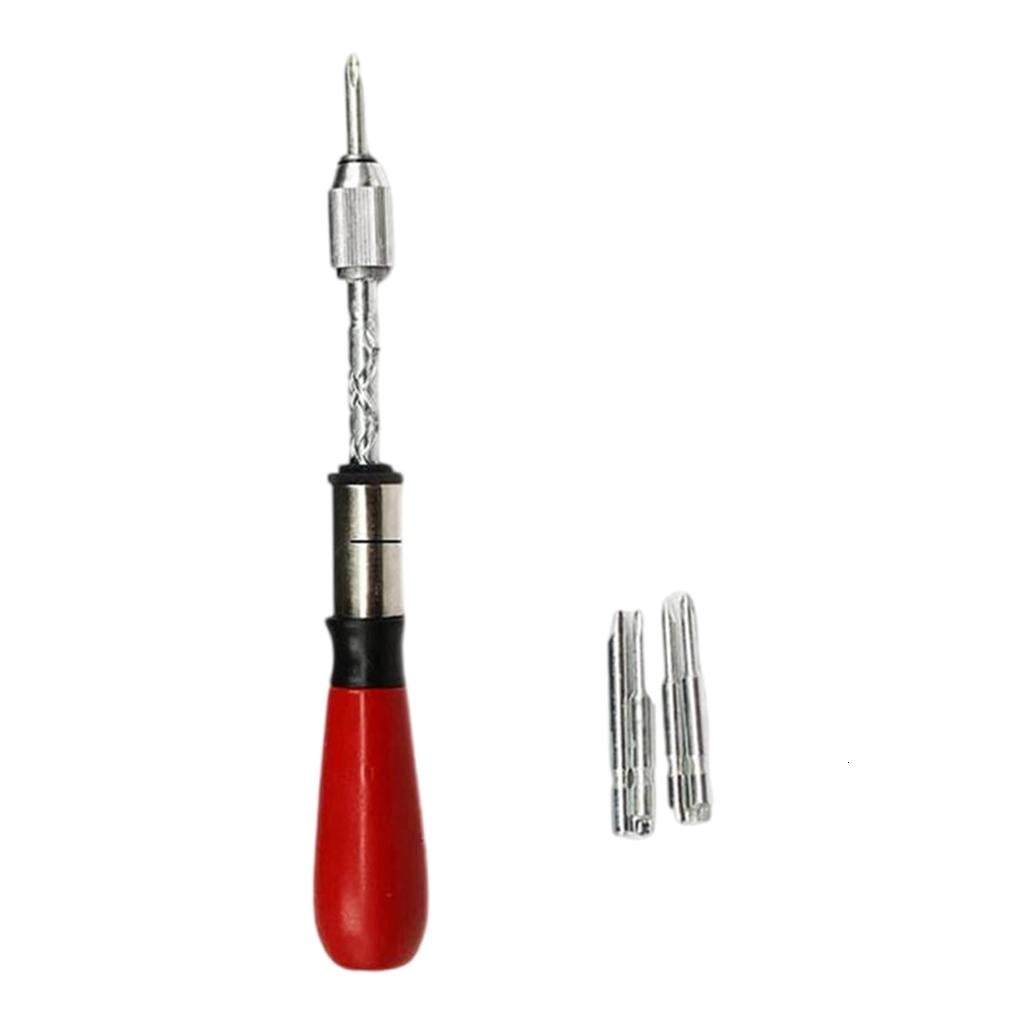 MOMOJIA Multi Bit Push Pull Screwdriver Semi Automatic Ratchet ...