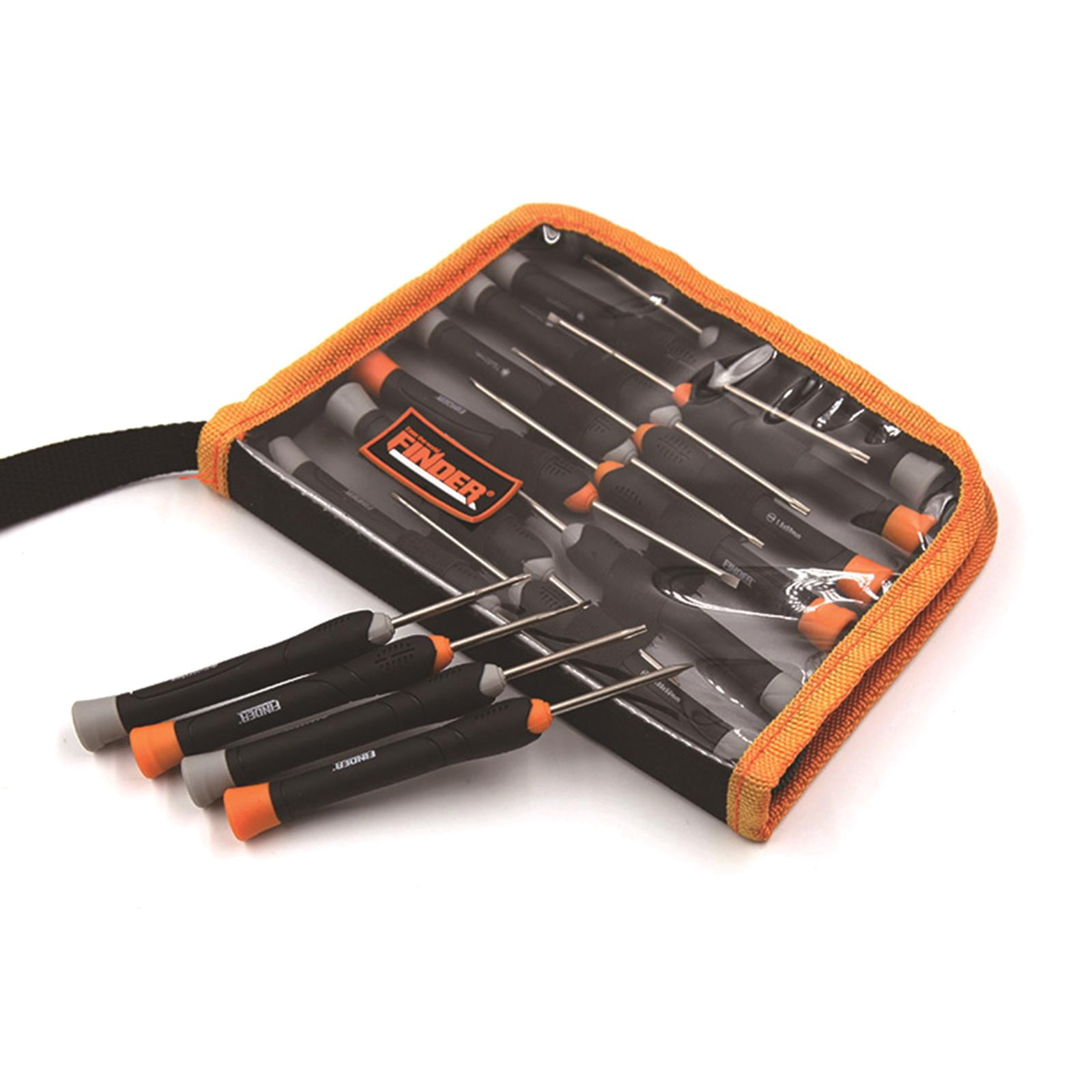 MOMOJIA 12Pcs Security Screwdriver Bit Set with Canvas for Case Hand ...