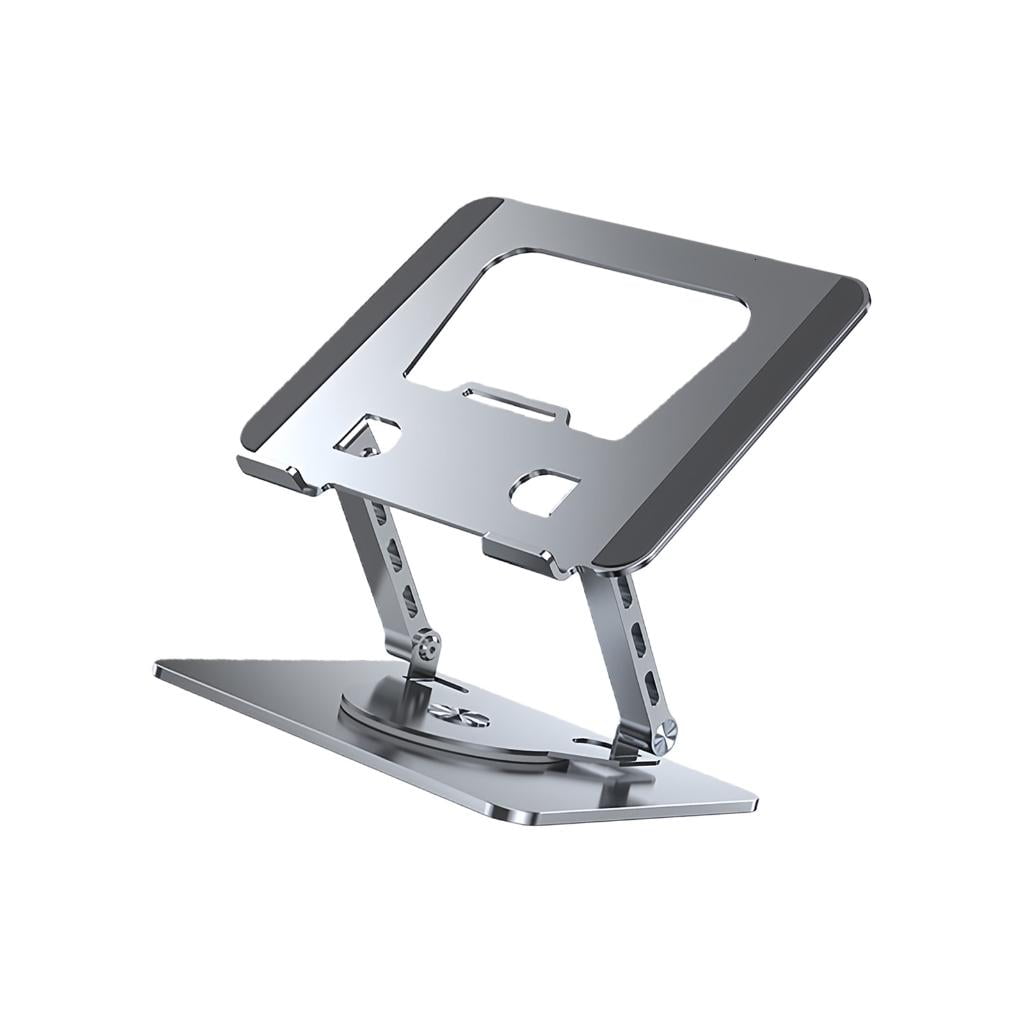 MOMOJIA Multiple Angle Adjustable Laptop Risers Rotating Base Aluminum ...