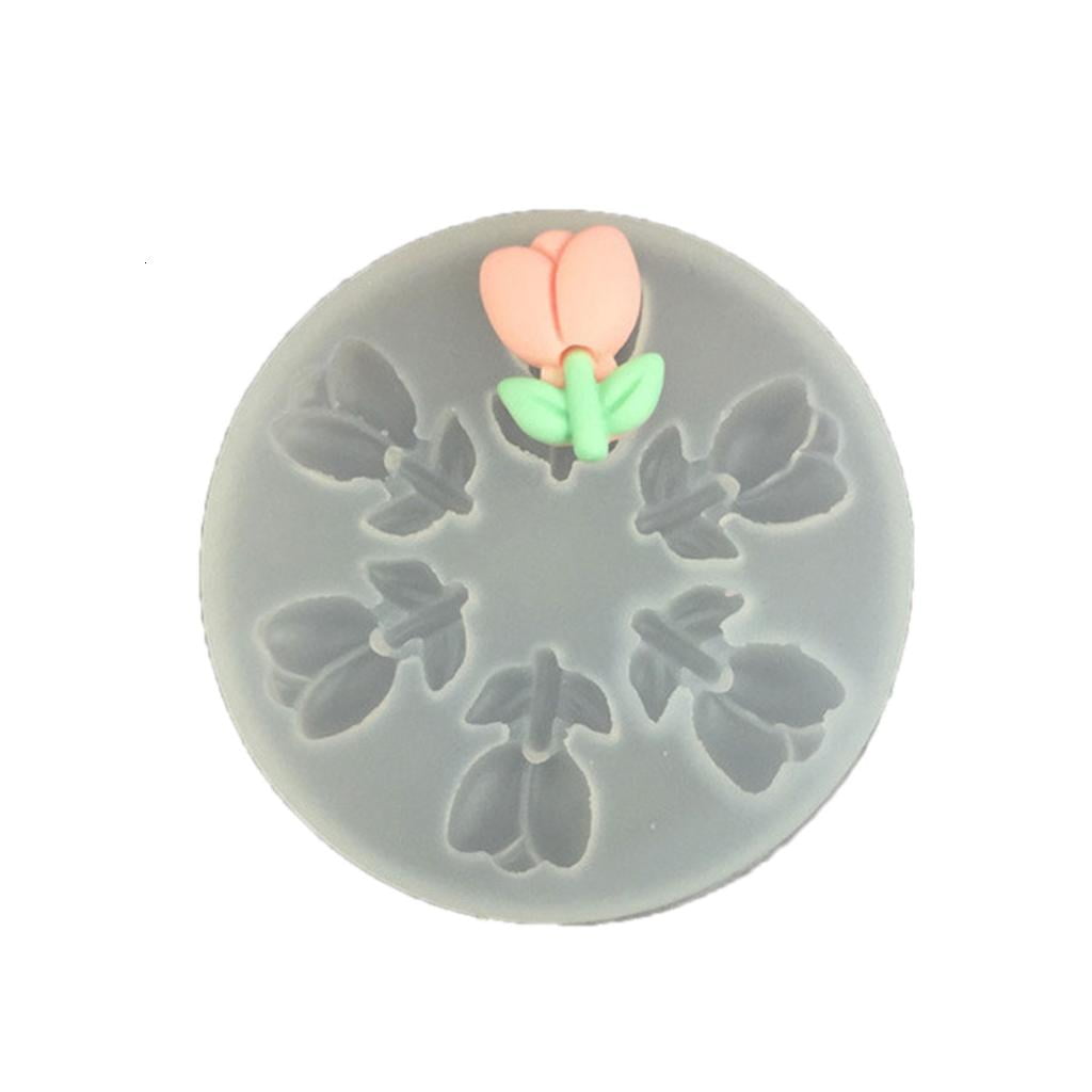MOMOJIA Multiple Floral Silicone Mould Set for Fondant Candy Dessert ...