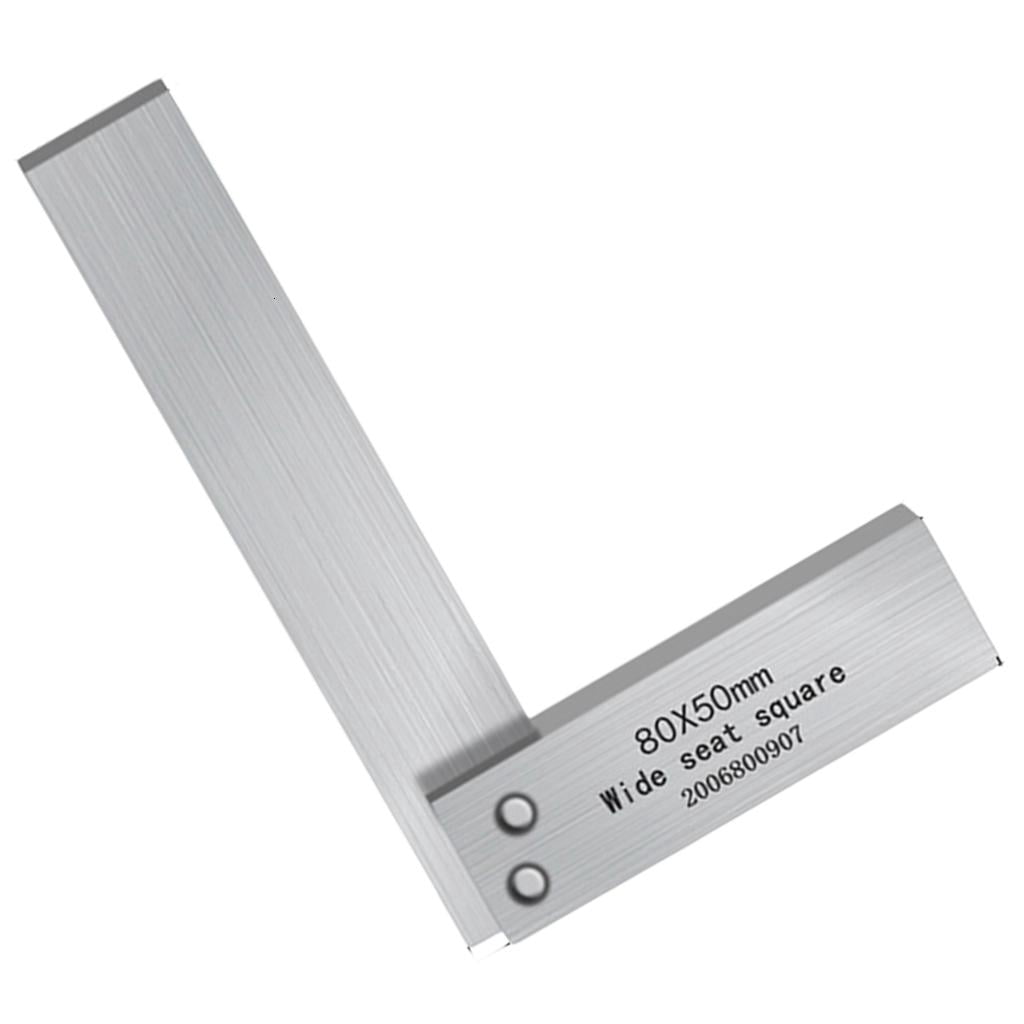 MOMOJIA Multipurpose Carbon Steel Precisions Square Rulers High ...