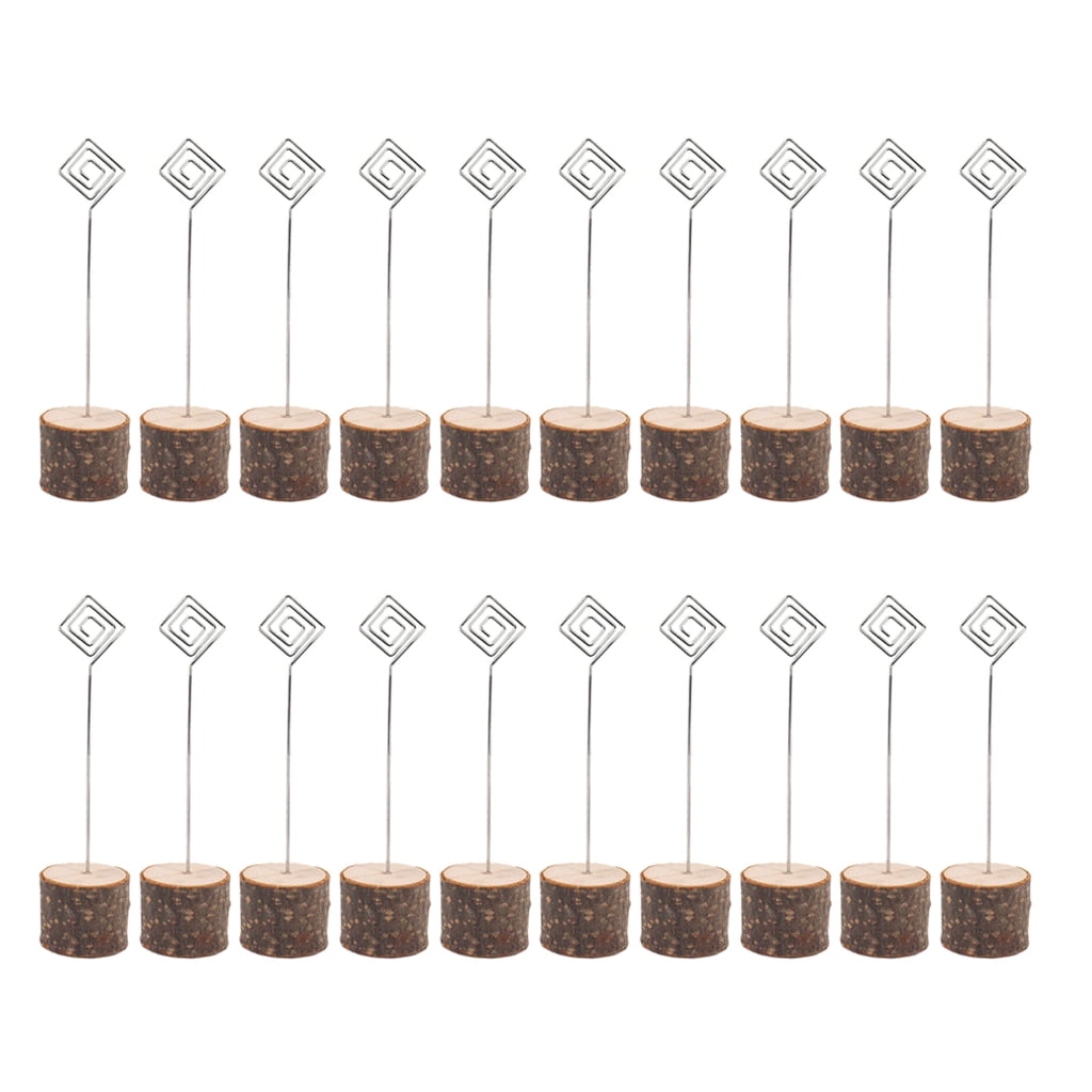 MOMOJIA Name Cards Clip Holders Memos Note Photo Food Label Clip ...