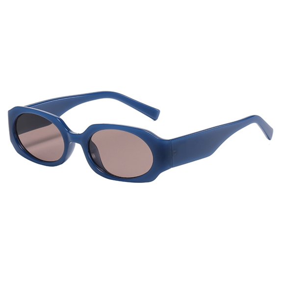 MOMOJIA Narrow Frame Glasses with Oval Lens Fashion Glasses for Teen ...