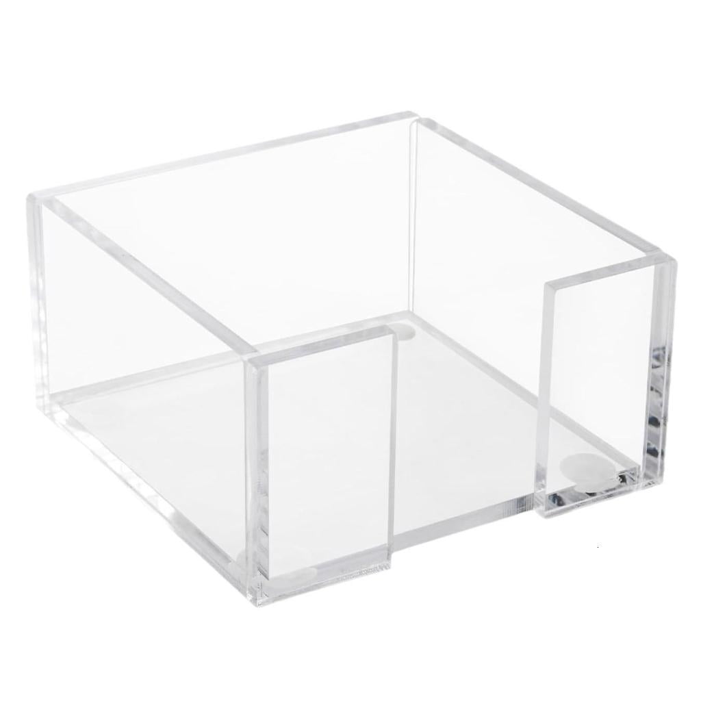 MOMOJIA Note Pad In Clear Plastic Container Multicolor Design For ...