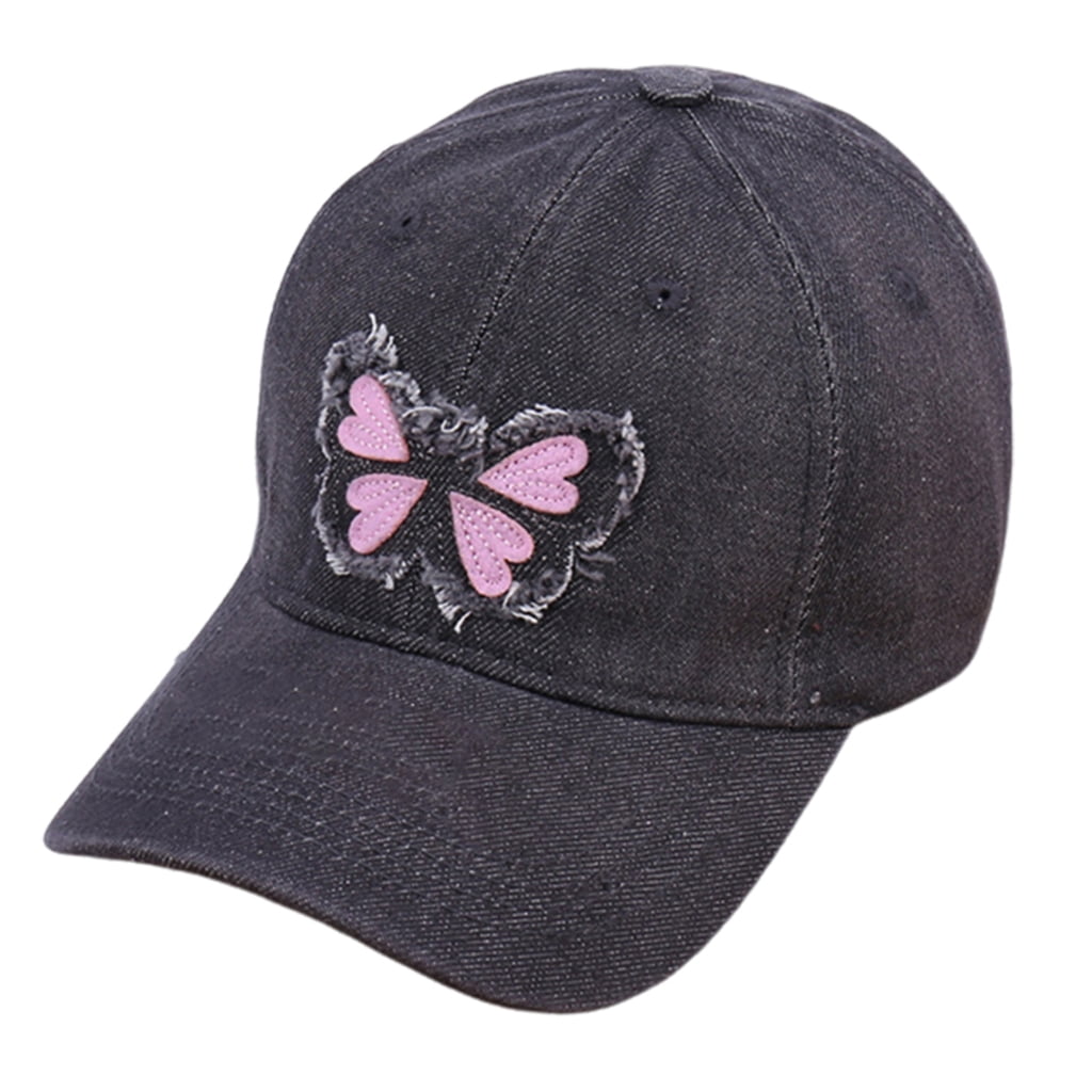 MOMOJIA Outdoor Visor HatAdu1tButterfly Decals Baseball Caps for Teen ...