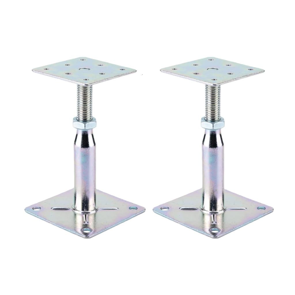 MOMOJIA Pack of 2 Adjustable Elevated Roof Support Brackets Heavy Duty ...