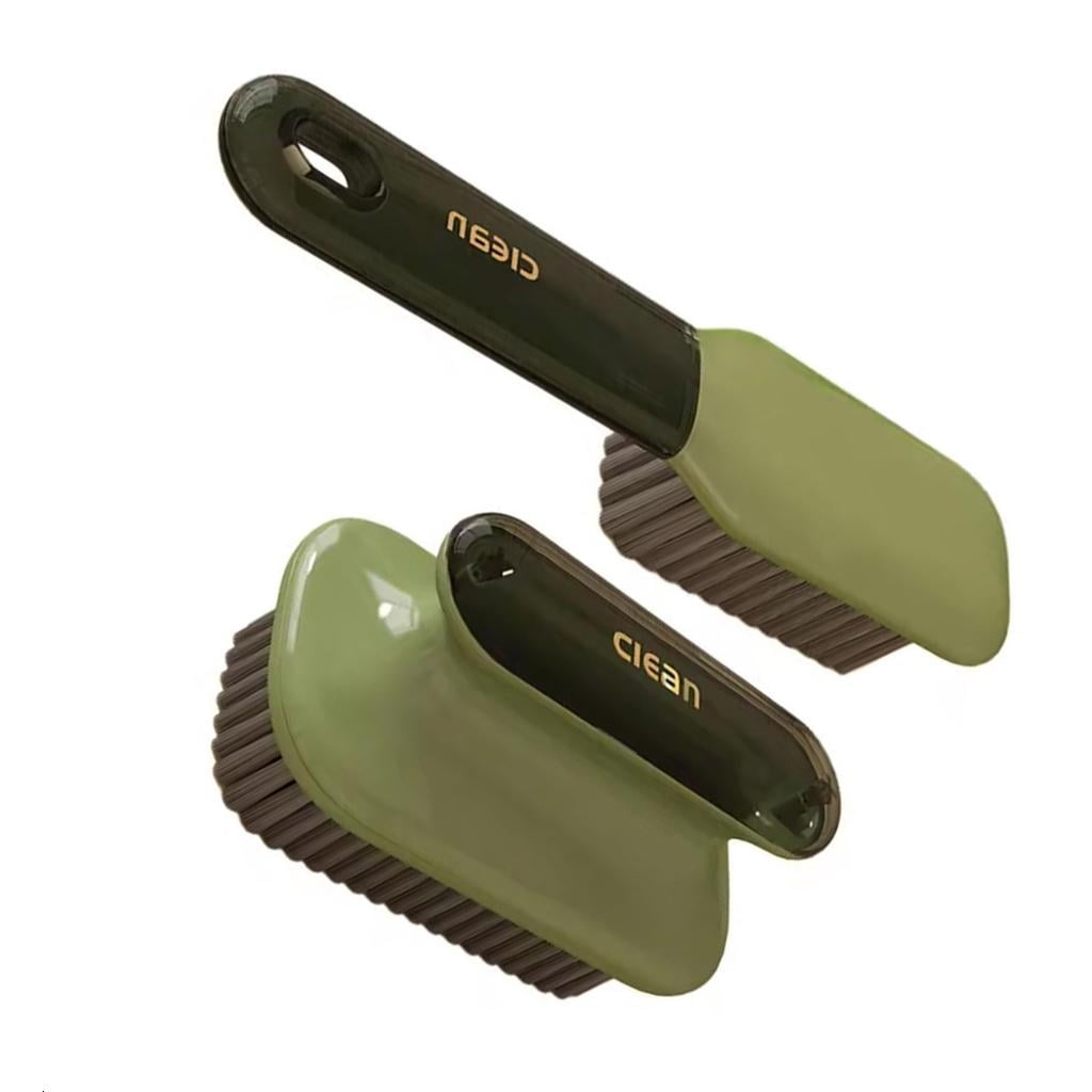 MOMOJIA Pack of 2 Shoe and Laundry Cleaning Brush Household Stain ...