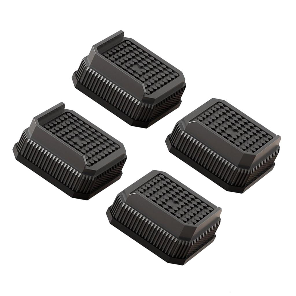 MOMOJIA Pack of 4 Furniture Leg Risers for Adjusting Sofa Bed Table ...