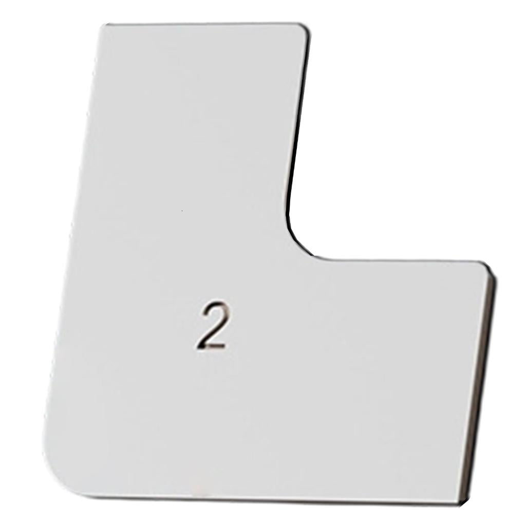 MOMOJIA Paint Scraper Curved Concrete Trowel Construction Spatulas ...