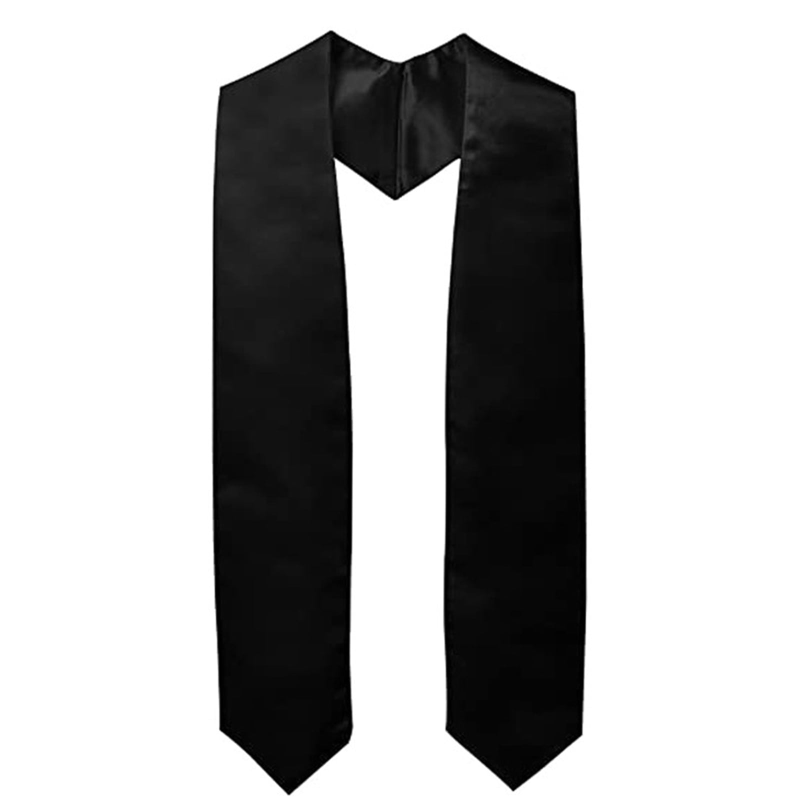 MOMOJIA Plain Soft Fabric Graduation Stole Happy Graduation Party ...
