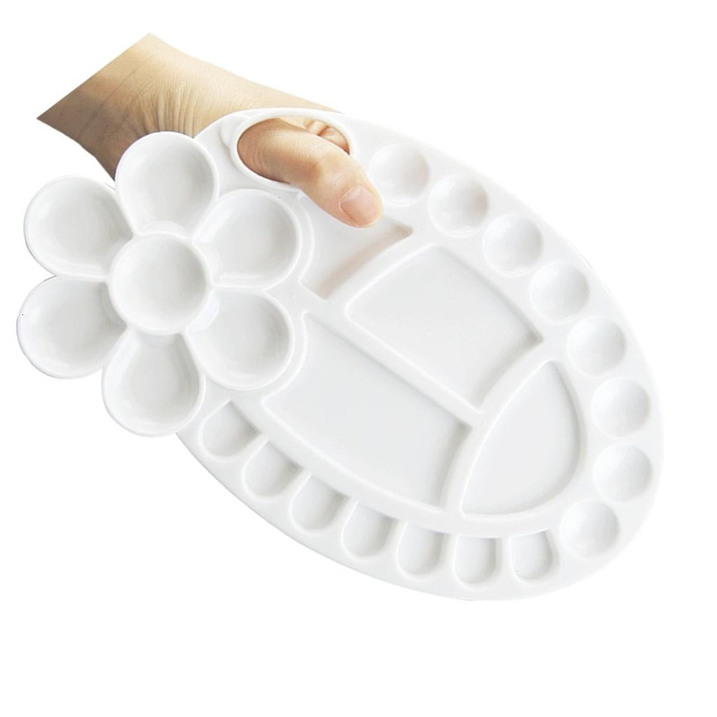 MOMOJIA Plastic Kids Paint Mixing Tray Painting Palette Painting Dish ...