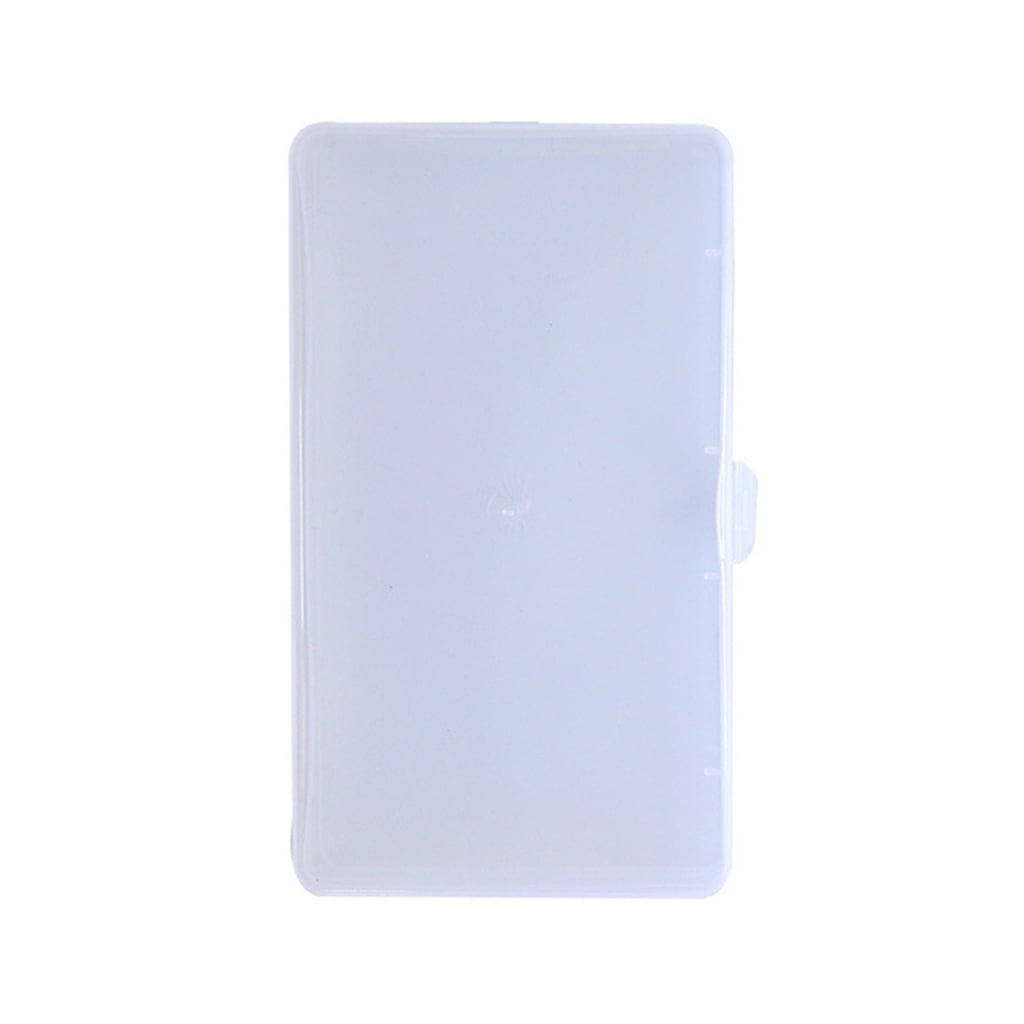 MOMOJIA Plastic Storage Box Sticker Holders Storage Organizers Sorting Box Display Box Clear ...