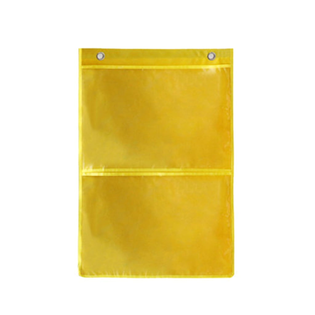MOMOJIA Pocket Chart Hanging Display Bag Haning Wall Organizer ...