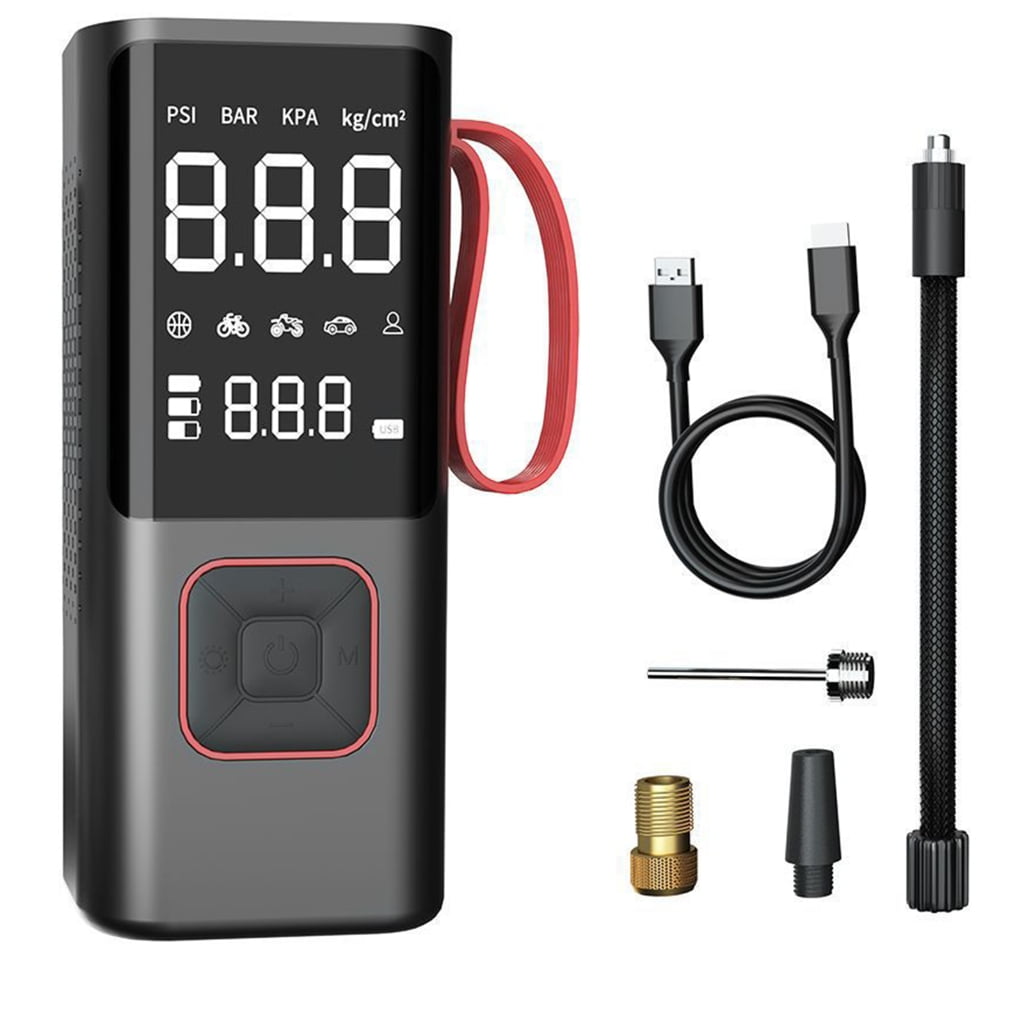 MOMOJIA Portable Electric Air Pumps Small Compressor with Digital ...