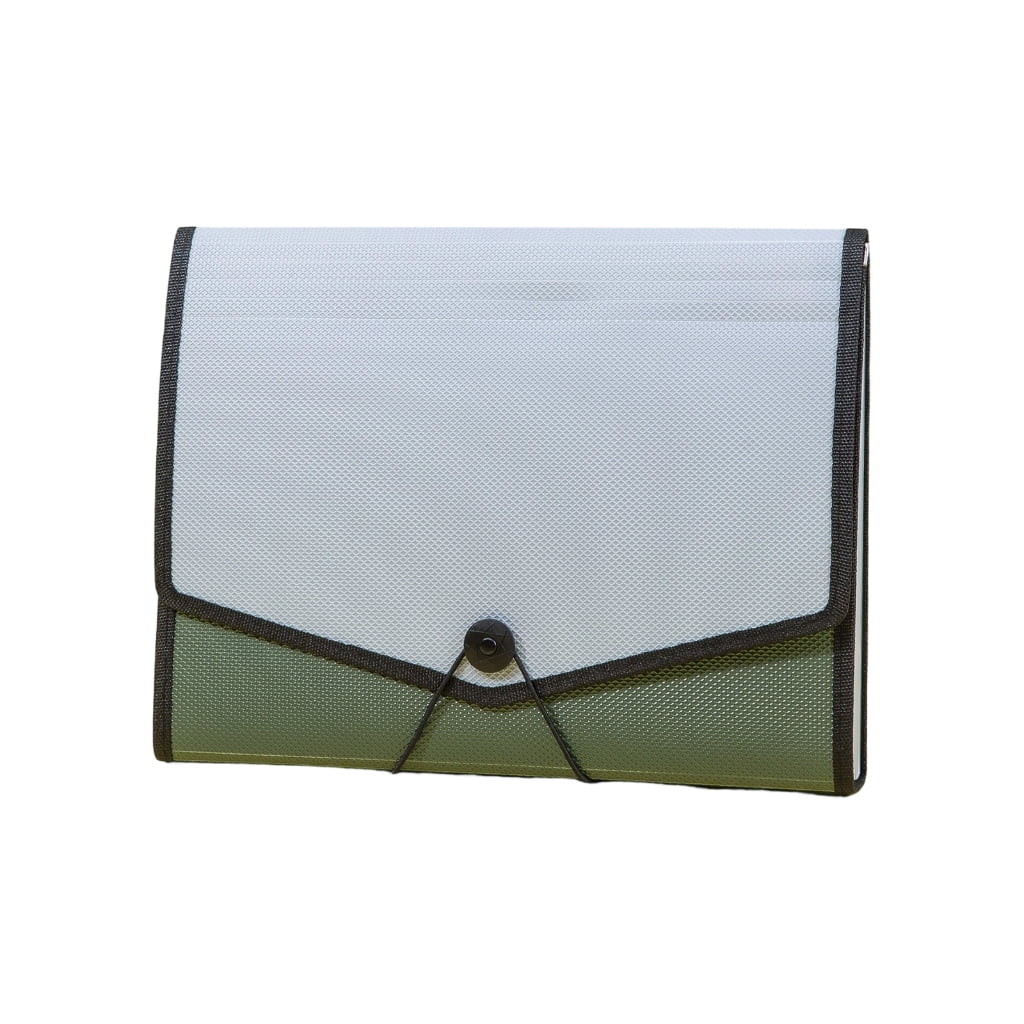 MOMOJIA Portable Plastic File Organiser 13 Pockets Expandable Filing ...