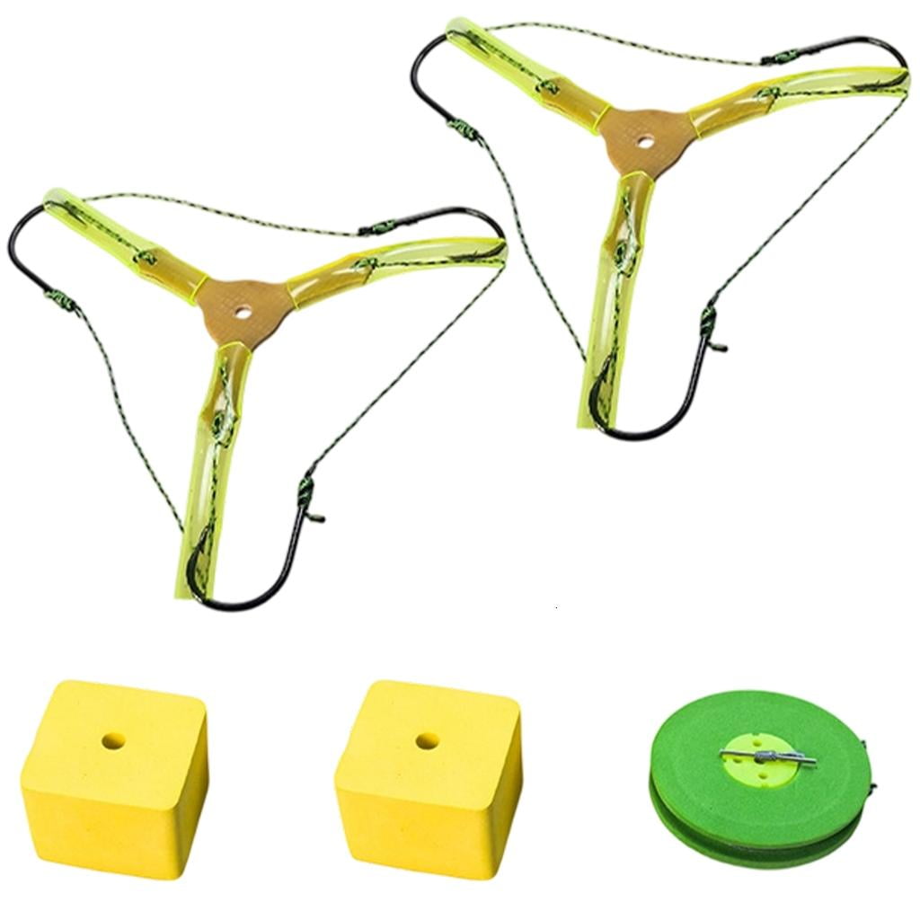 MOMOJIA Portables Boats Fishing Rigs Barbed Hook And Float System For ...